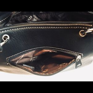 P&G Collection | Bags | Pg Collection Black Rhinestone And Stud Handbag ...